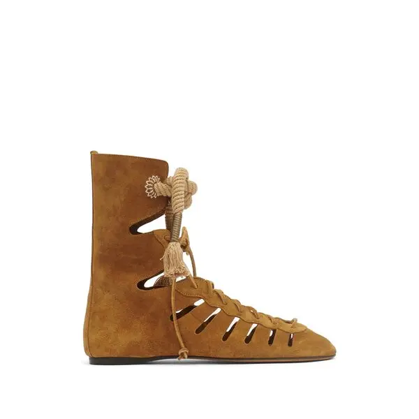 Isabel Marant Étoile Suede Lace-up Boots - Brown