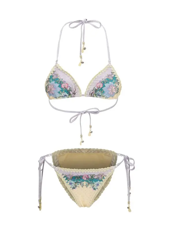 Zimmermann Indra Triangle Bikini - Multicolor