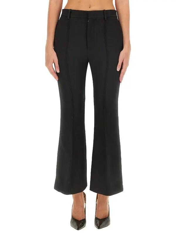 Bottega Veneta Wool Pants - Black