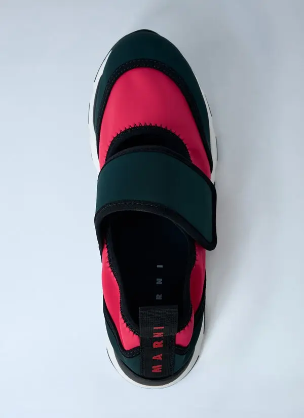 Marni Low Top Sneakers - Red