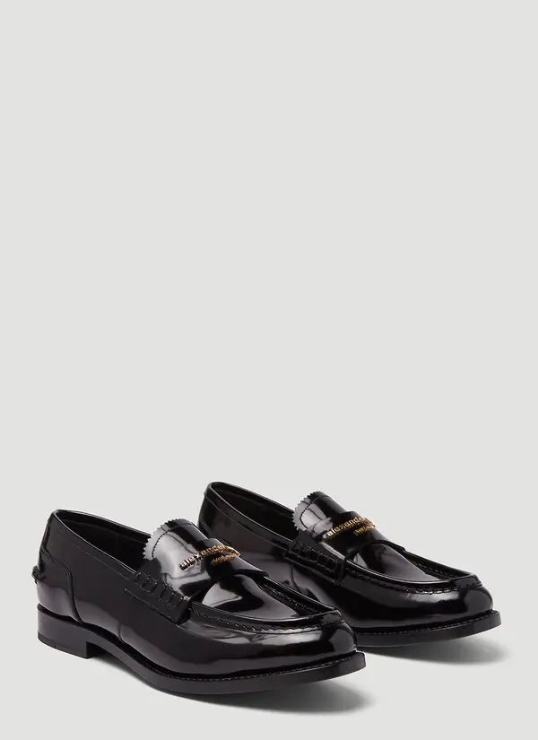 Alexander Wang Logo Slip-on Shoes