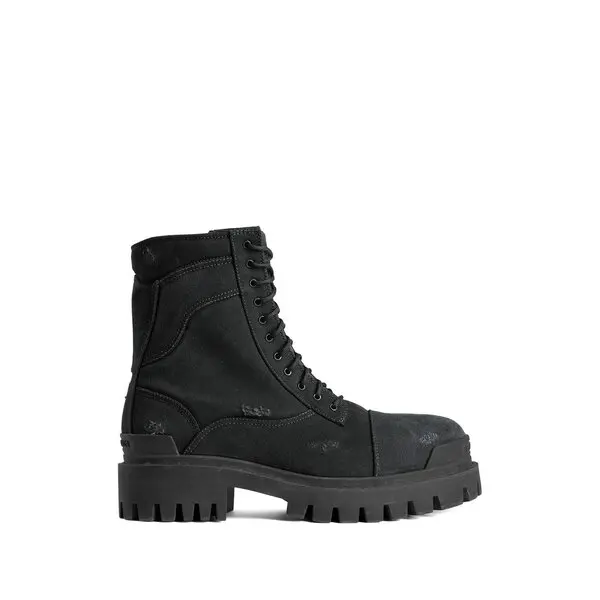 Balenciaga Leather Buckled Clogs