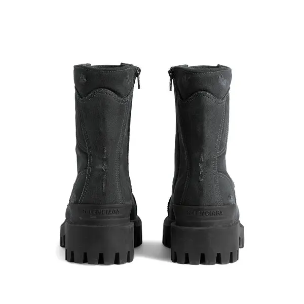 Balenciaga Leather Buckled Clogs