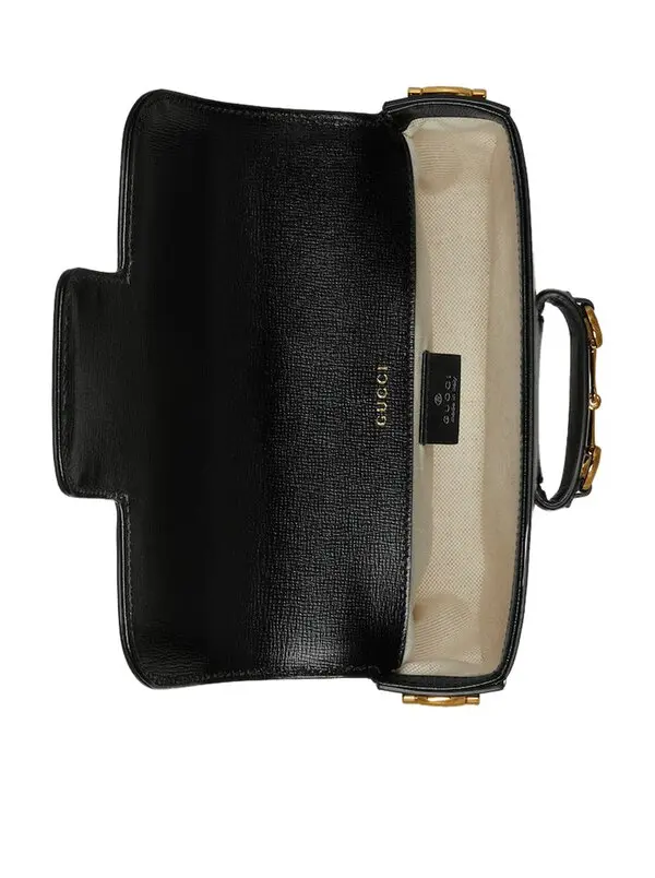 Gucci Horsebit 1955 Mini Shoulder Bag - Black