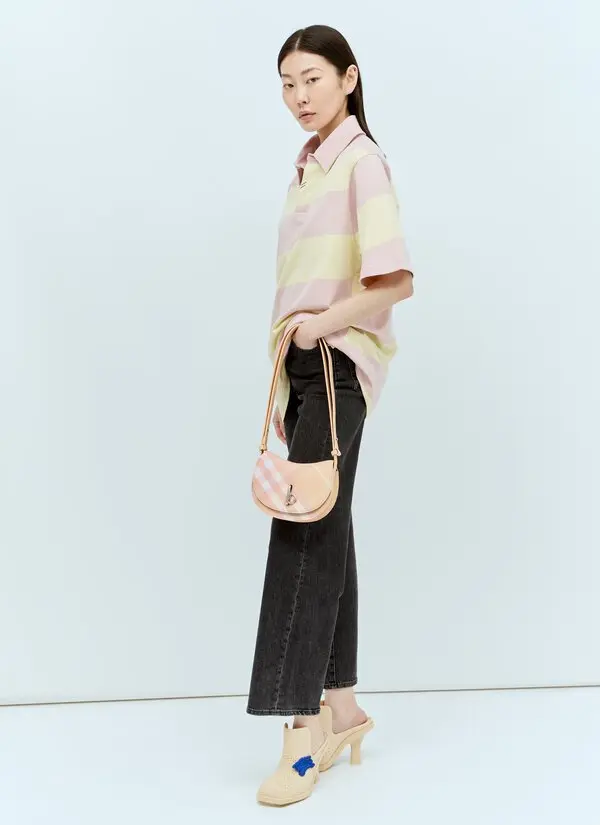 Burberry Rubber Highland Mules With Ekd Patch