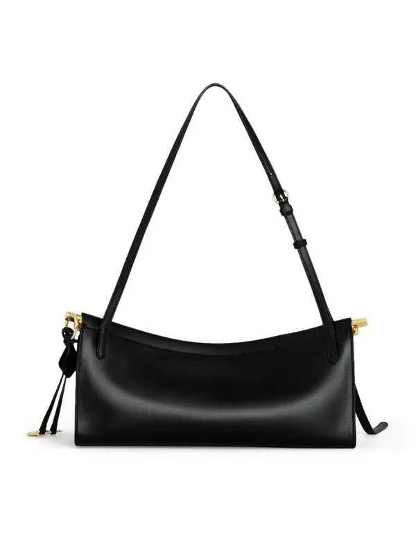 Alaïa Le Click East West Medium Leather Bag - Black