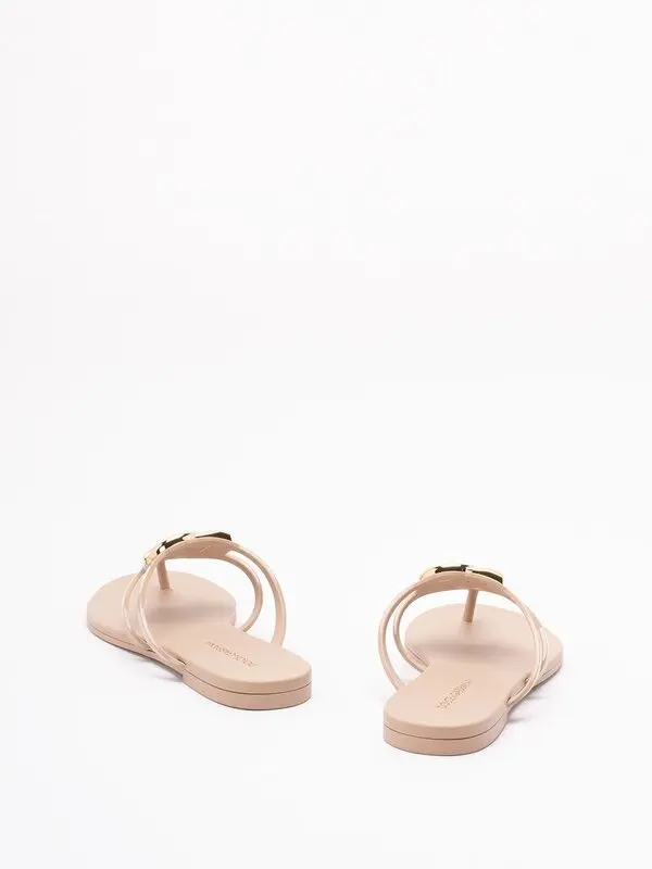 Dolce & Gabbana Rubber Flip Flops With Dg Logo Detail
