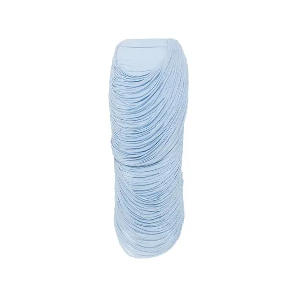 Magda Butrym Asymmetrical Draped Skirt - Blue