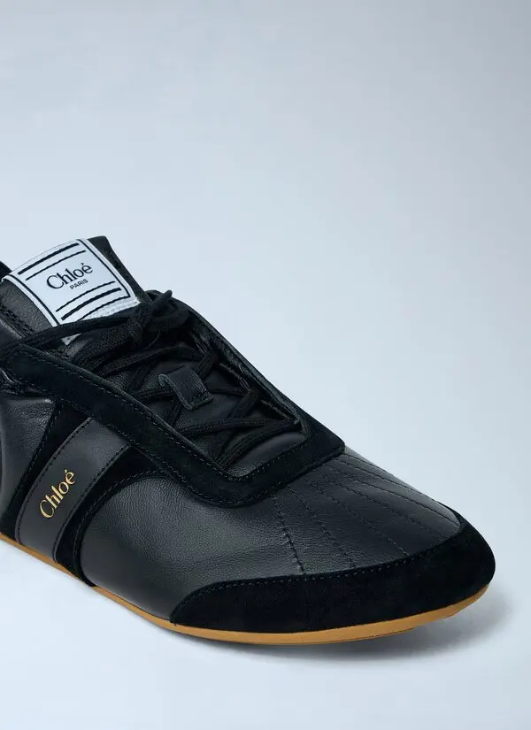 Chloé Kick Sneakers - Black