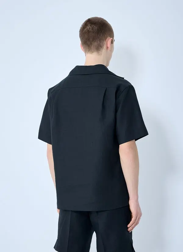 Dolce & Gabbana Linen Polo Shirt
