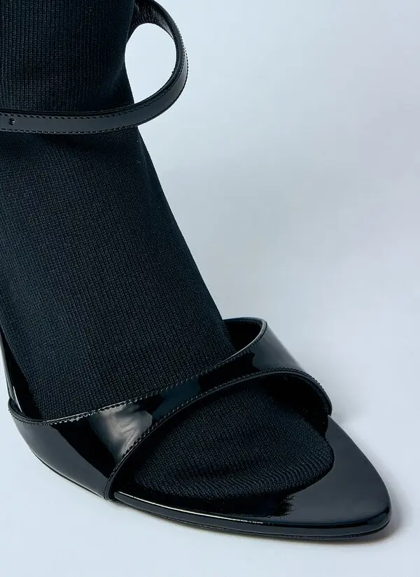 Balenciaga Avenue Sock 110mm Heel Sandals