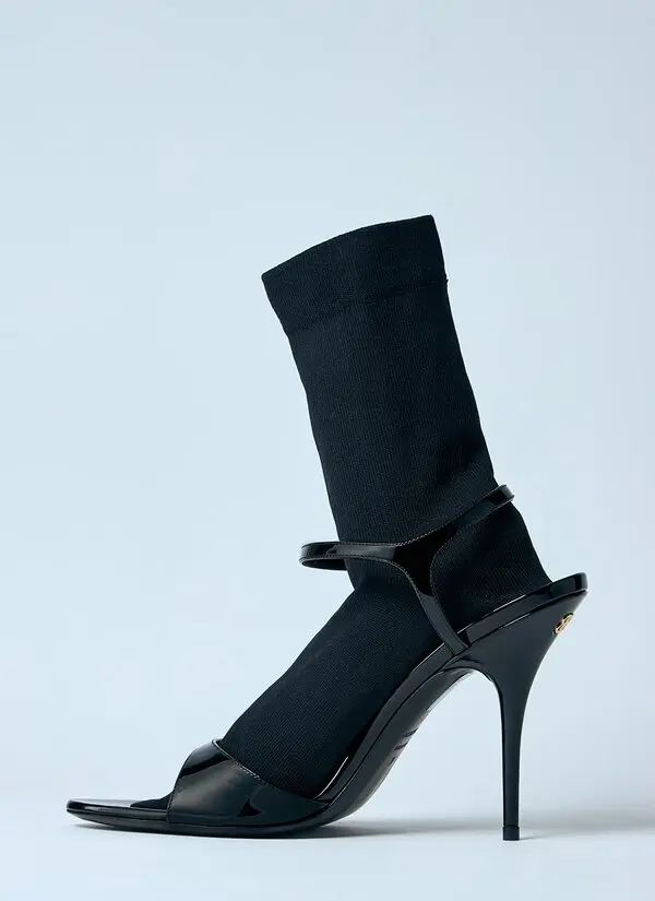 Balenciaga Avenue Sock 110mm Heel Sandals