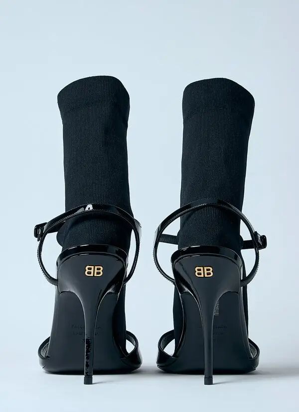 Balenciaga Avenue Sock 110mm Heel Sandals