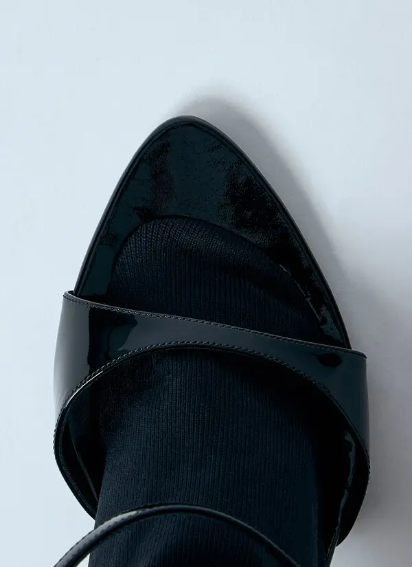 Balenciaga Avenue Sock 110mm Heel Sandals