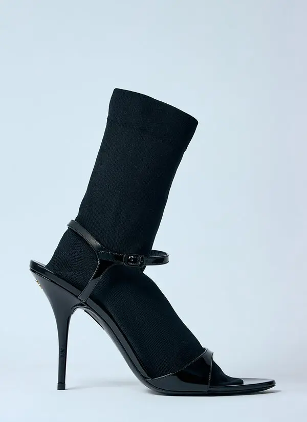 Balenciaga Avenue Sock 110mm Heel Sandals