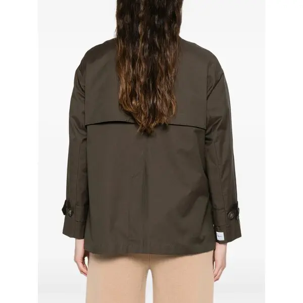 Max Mara Double-breasted Peacoat - Green