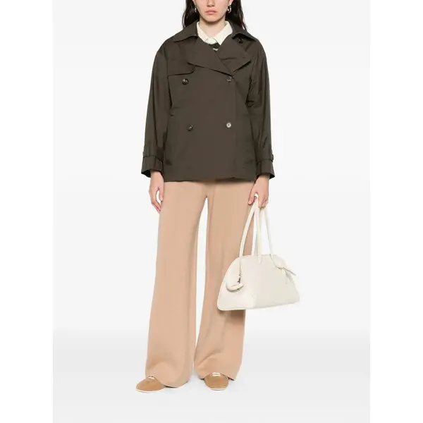Max Mara Double-breasted Peacoat - Green