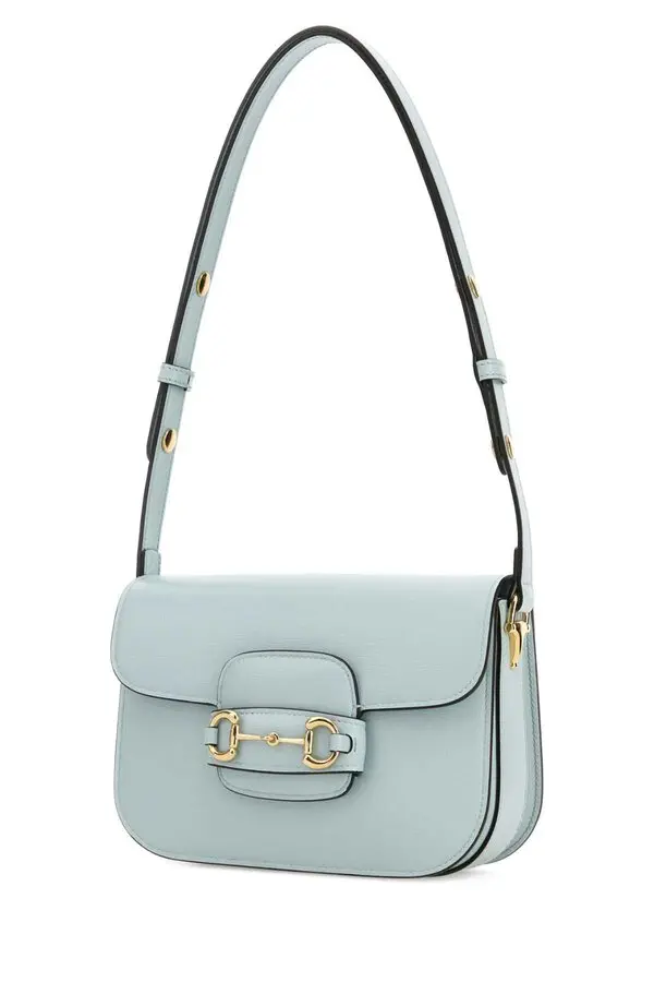 Gucci Horsebit 1955 Shoulder Bag - Blue