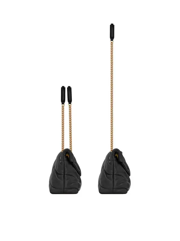 Saint Laurent Small Puffer Bag - Black