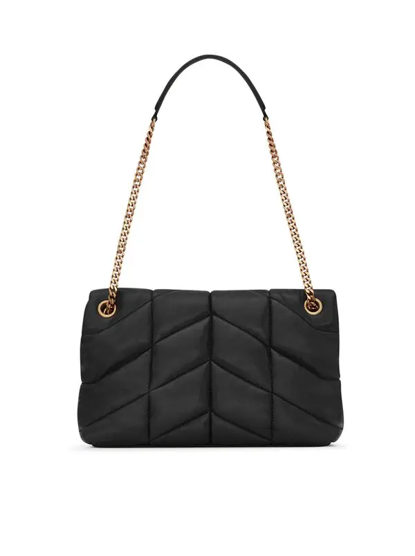 Saint Laurent Small Puffer Bag - Black