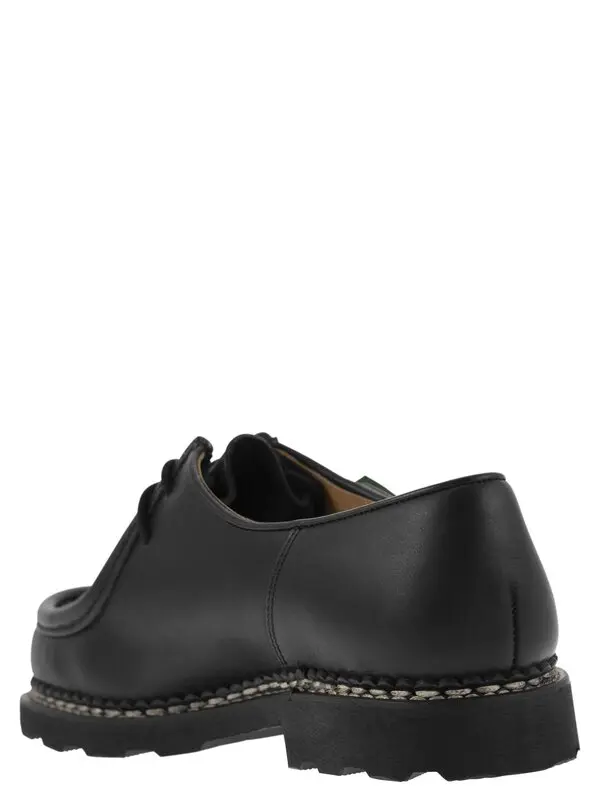 Paraboot Michael Leather Derby Shoes - Black