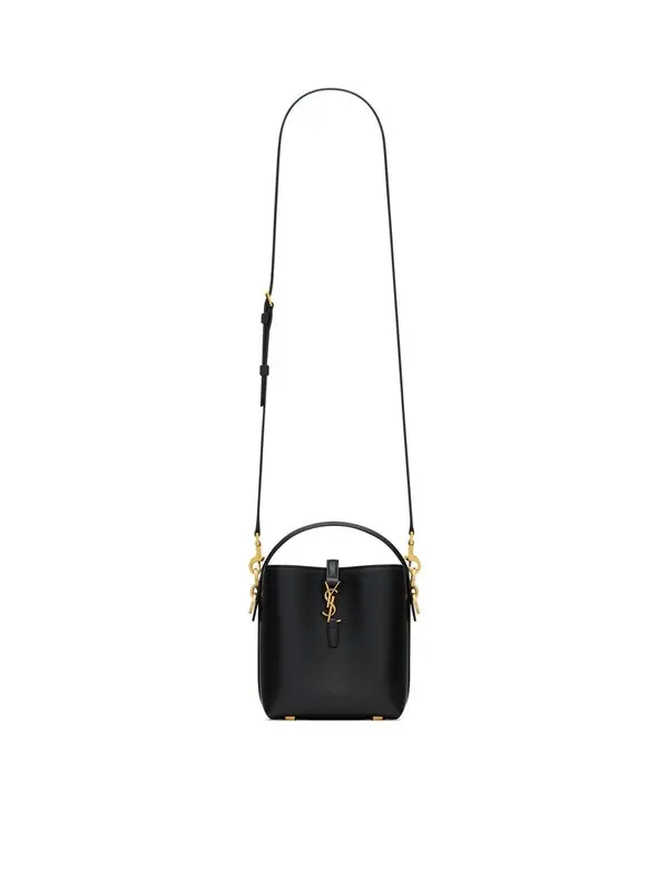 Saint Laurent Le 37 Mini Bag In Polished Leather