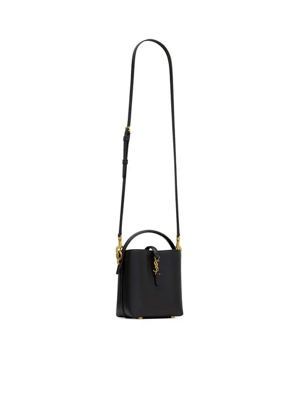 Saint Laurent Le 37 Mini Bag In Polished Leather