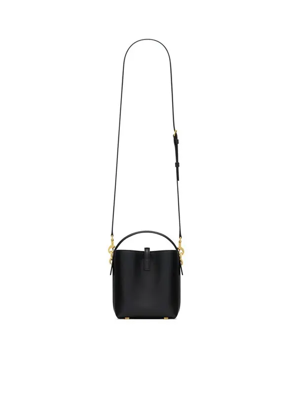 Saint Laurent Le 37 Mini Bag In Polished Leather