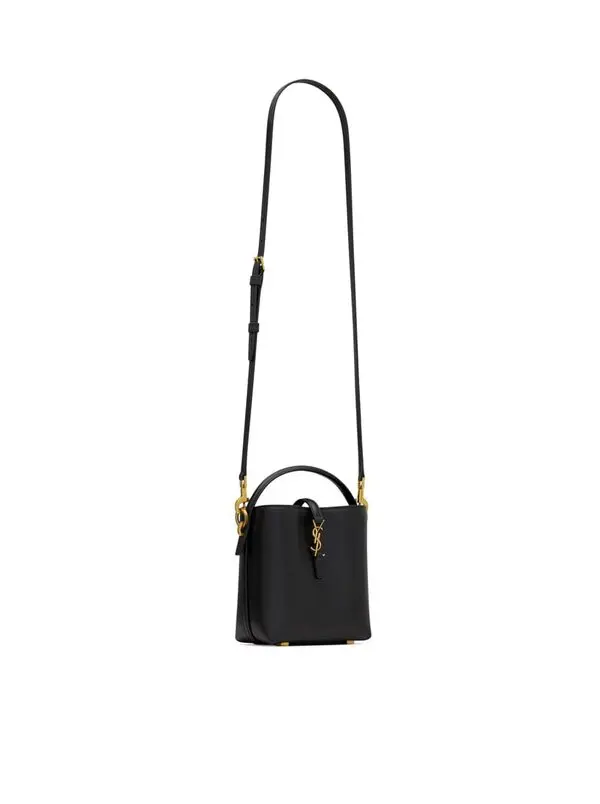 Saint Laurent Le 37 Mini Bag In Polished Leather - Multicolor