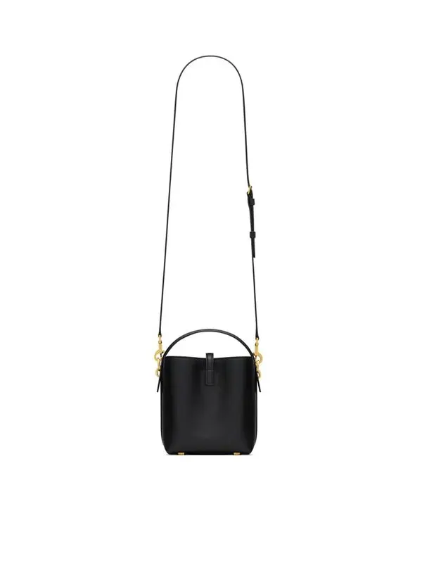 Saint Laurent Le 37 Mini Bag In Polished Leather - Multicolor