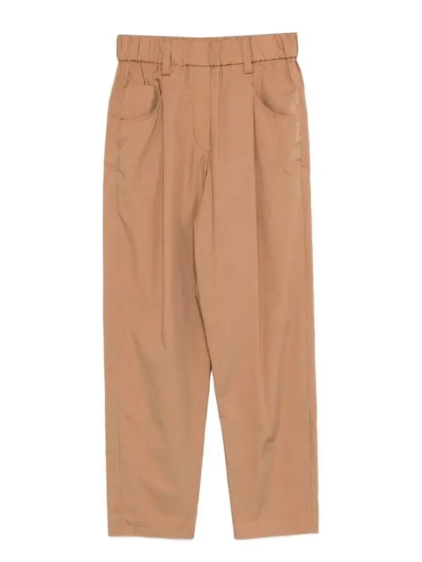 Brunello Cucinelli Cotton Pants Made In Italy