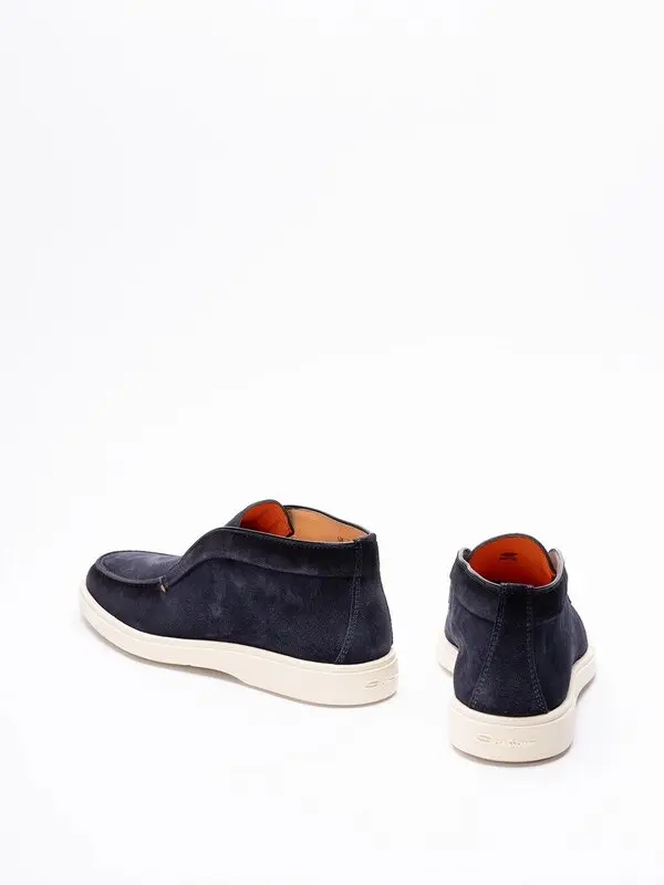 Santoni Suede Ankle Boots