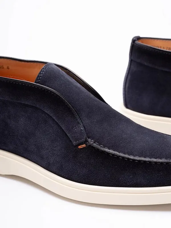 Santoni Suede Ankle Boots - Multicolor