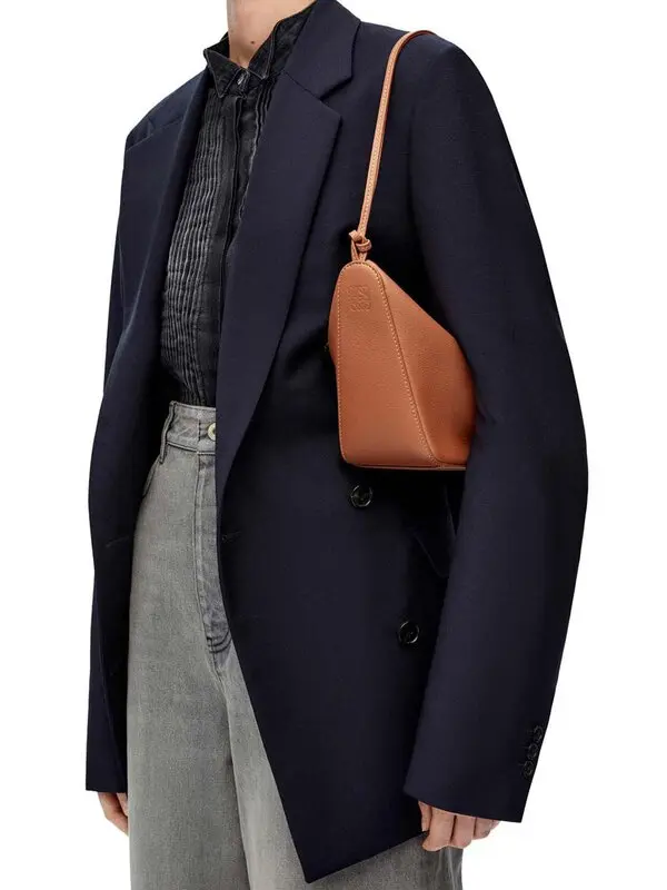 Loewe Classic Calfskin Mini Hammock Hobo Bag - Tan