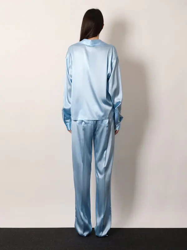 TOM FORD Stretch Satin Shirt - Multicolor