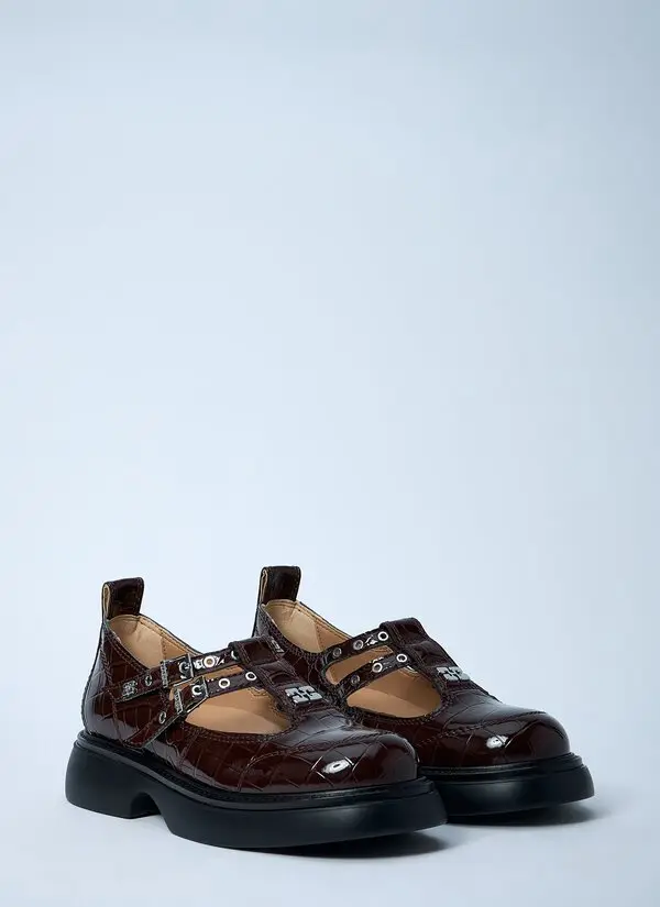 GANNI Butterfly Mary Jane Shoes