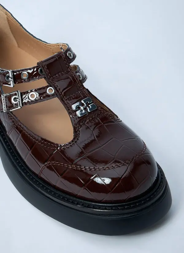 GANNI Butterfly Mary Jane Shoes