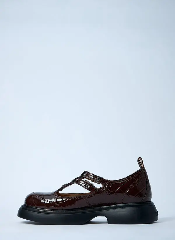 GANNI Butterfly Mary Jane Shoes