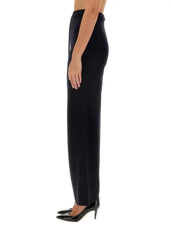 Max Mara Rino Wool And Cashmere Pants - Blue