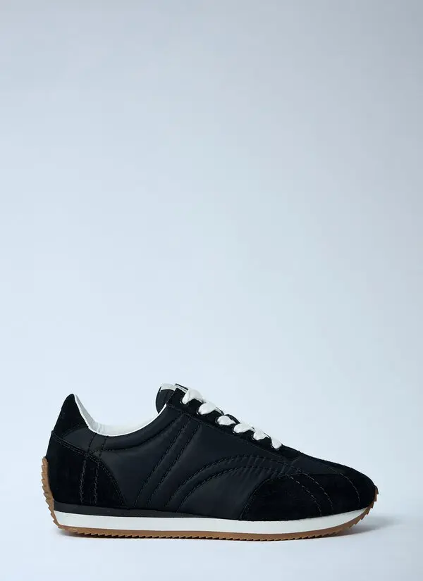 TOTEME Signature Sport Low-top Sneakers - Black