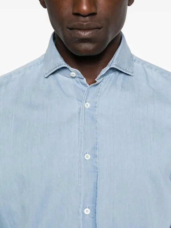 Brunello Cucinelli Cotton Shirt - Multicolor
