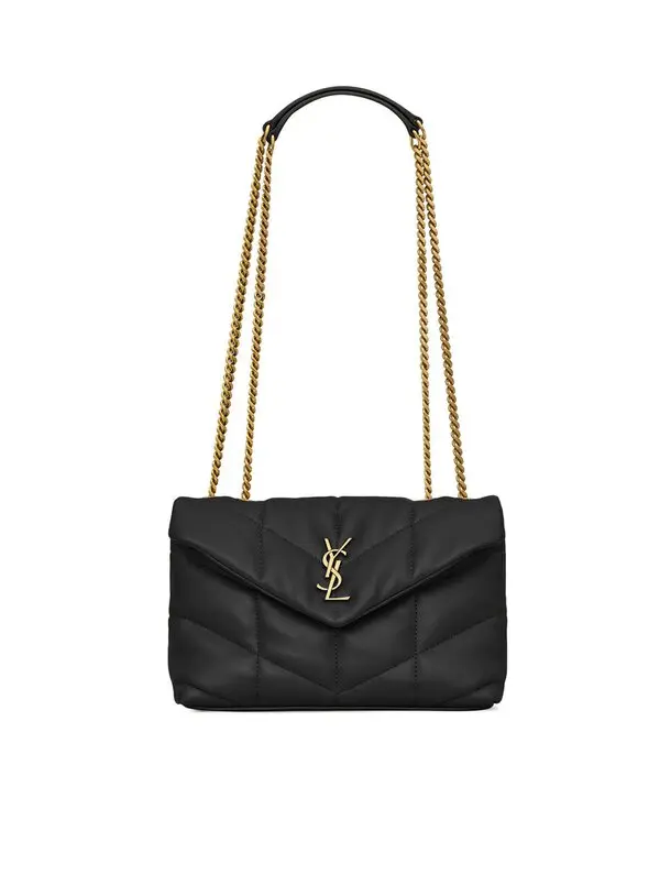 Saint Laurent Quilted Lambskin Mini Bag