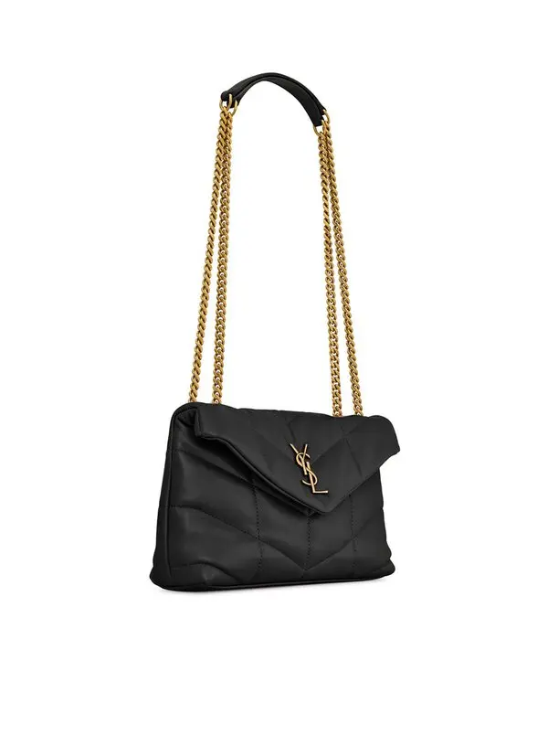 Saint Laurent Quilted Lambskin Mini Bag