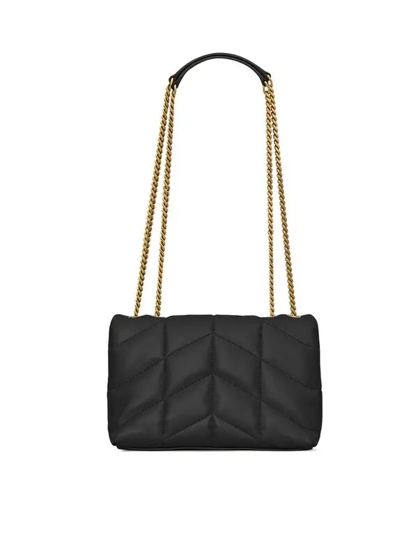Saint Laurent Quilted Lambskin Mini Bag