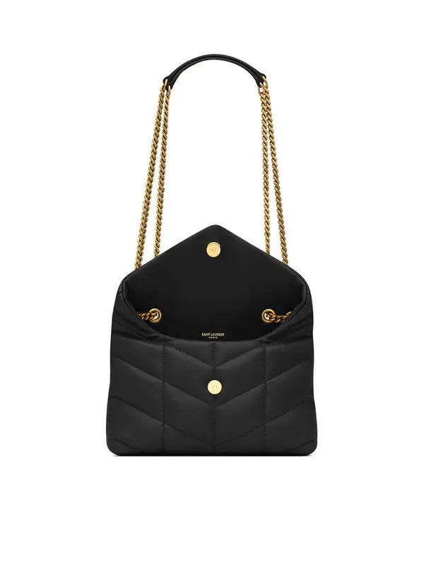 Saint Laurent Quilted Lambskin Mini Bag