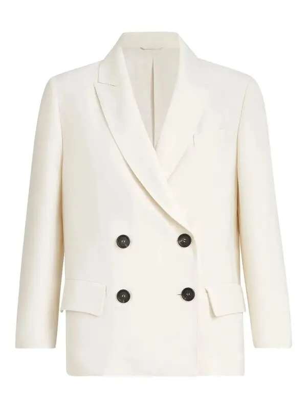 Brunello Cucinelli Double Breasted Blazer