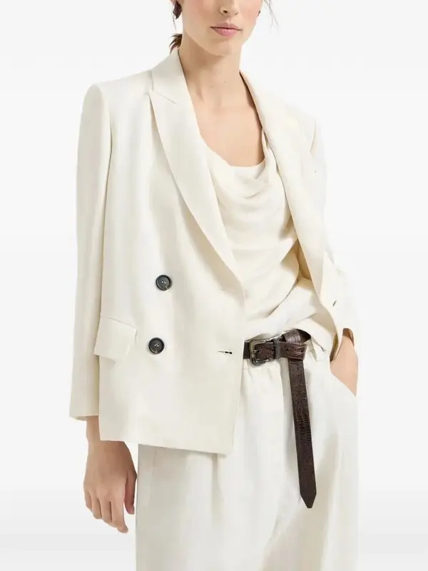 Brunello Cucinelli Double Breasted Blazer