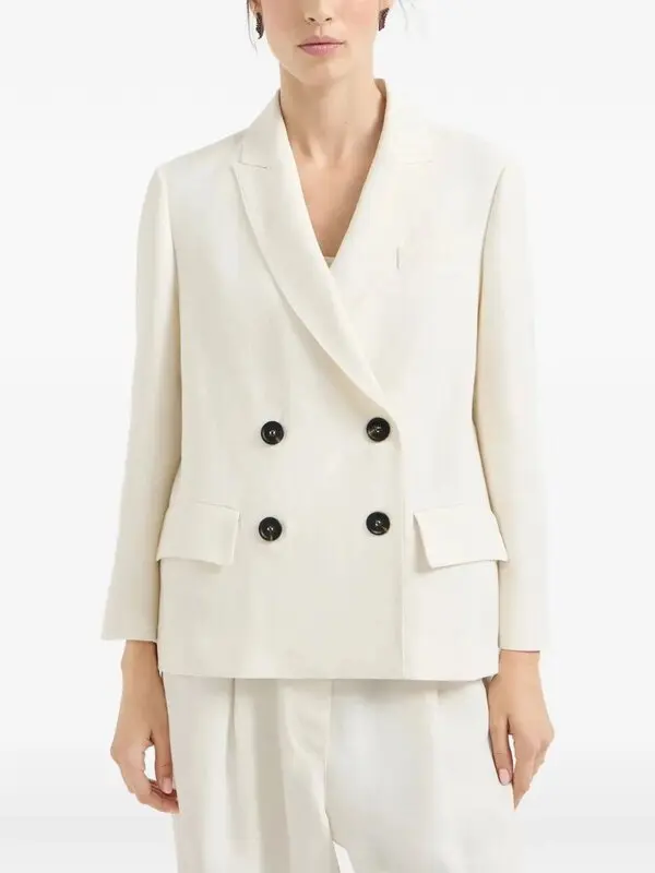 Brunello Cucinelli Double Breasted Blazer