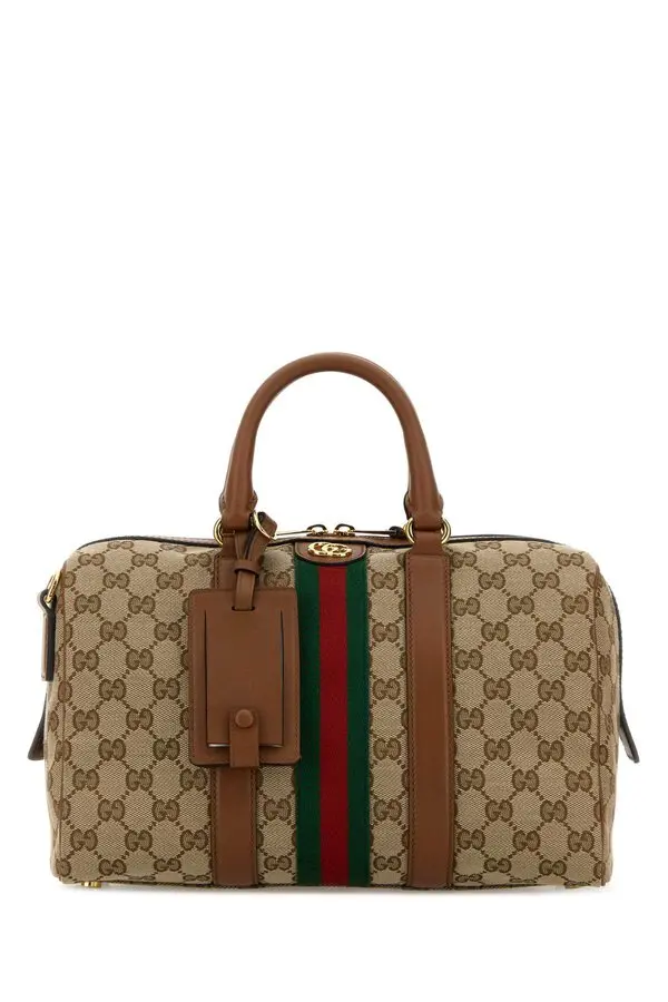 Gucci Gg Monogram Ophidia Medium Handbag - Multicolor