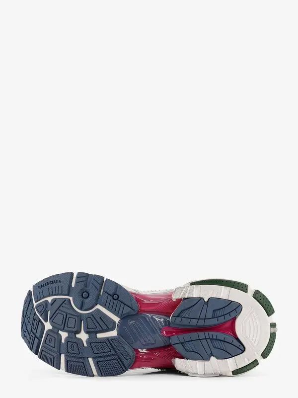 Balenciaga Runner Low-top Mesh Sneakers - Multicolor
